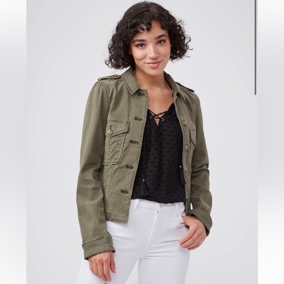 PAIGE | Jackets & Coats | New Paige Womens Pacey Puff Sleeve Jacket In ...